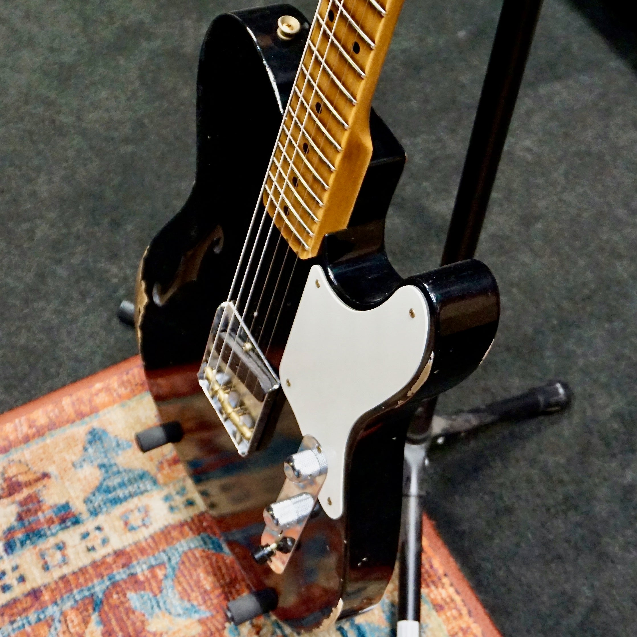 Fender Custom Shop Limited Edition Red Hot Esquire Relic 1-Piece Birds ...