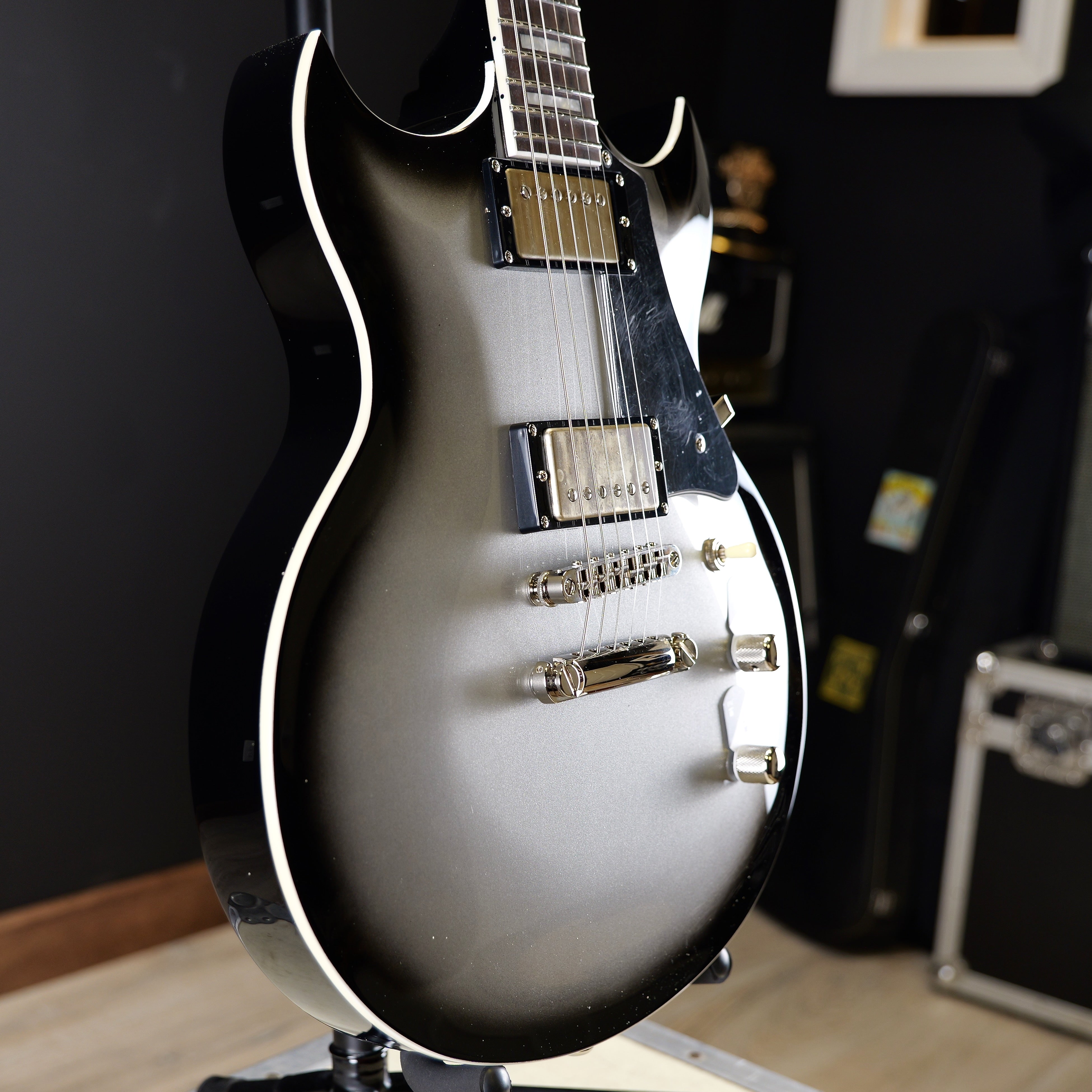 ESP LTD Royal Shiva Silver Sunburst – Matt's Guitars