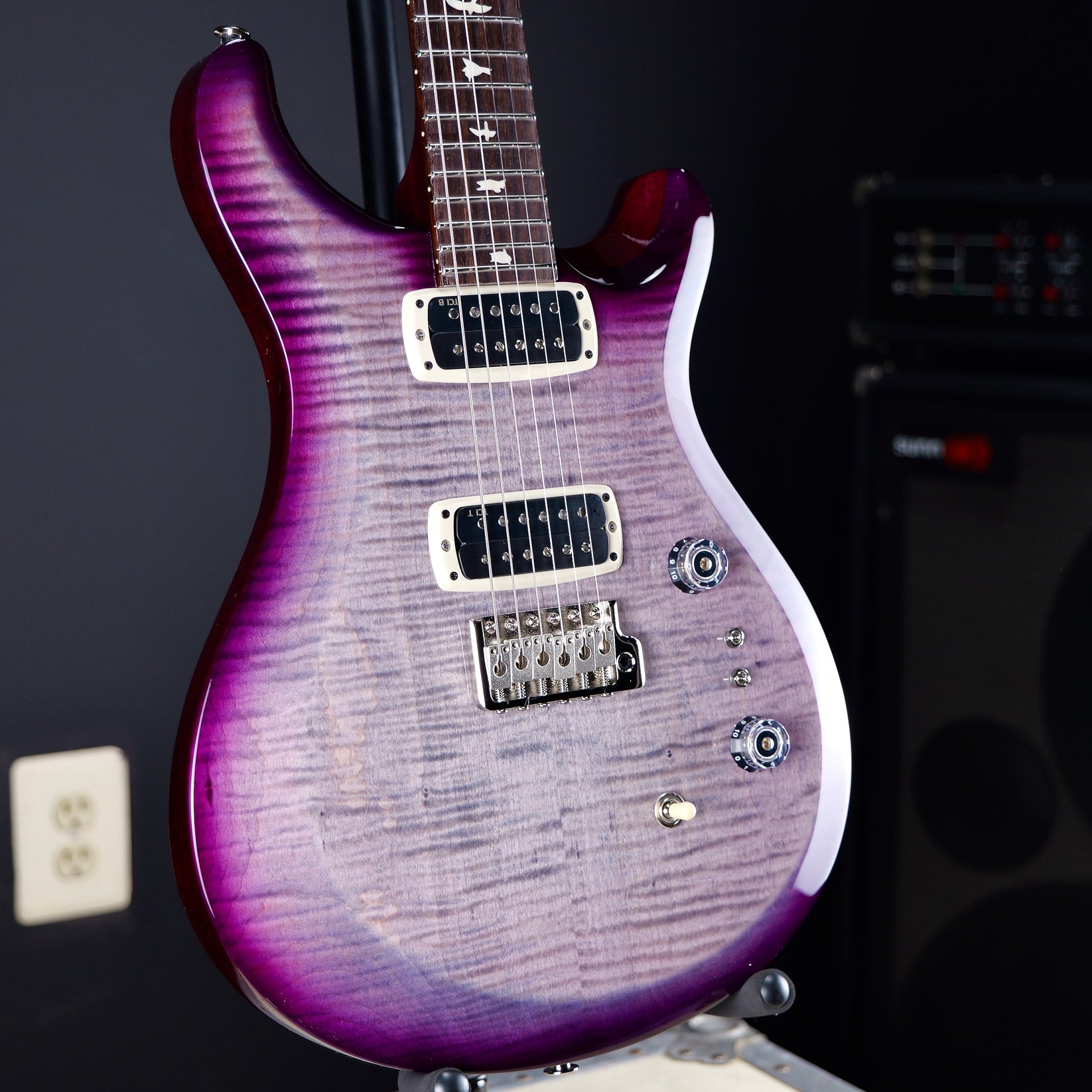 PRS S2 Custom 24-08 Faded Gray Black Purple Burst – Matt's Guitars