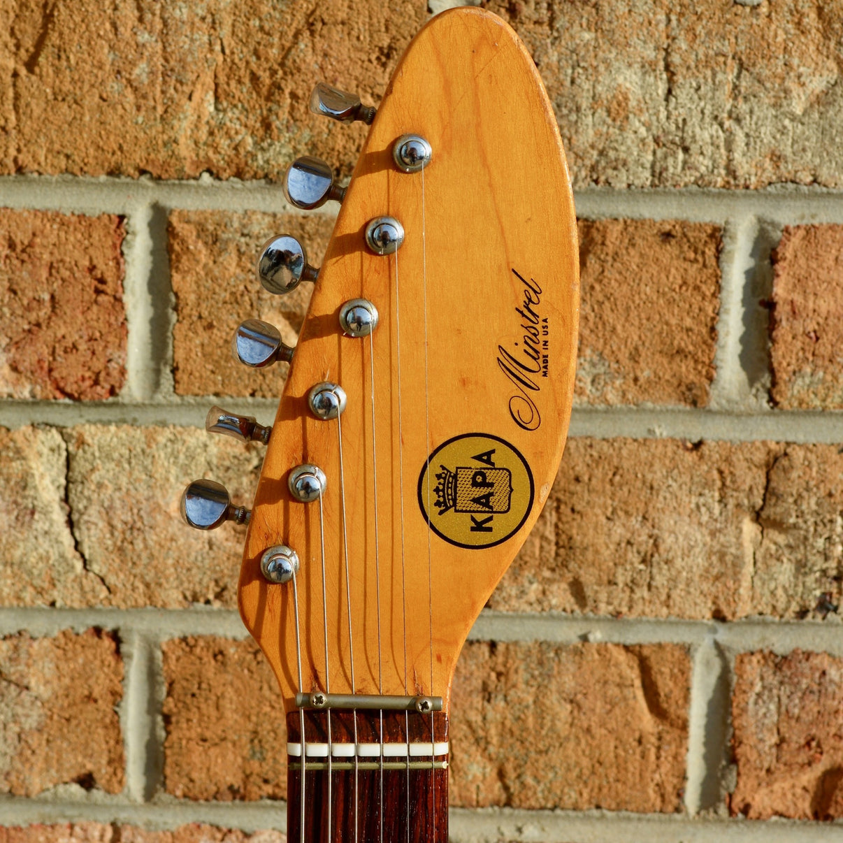KAPA USED Minstrel Teardrop 1960's Red – Matt's Guitars
