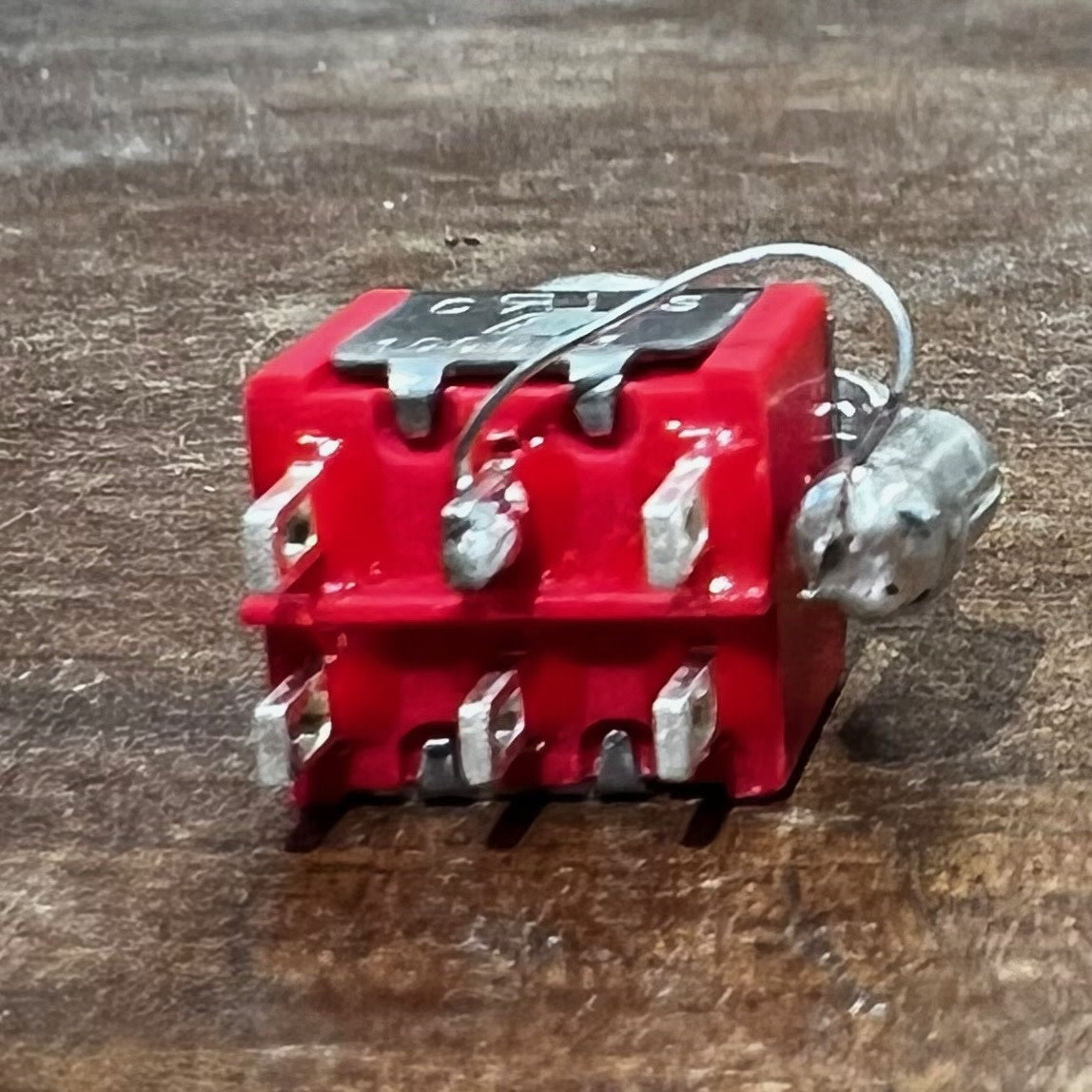 PRS Mini Toggle - 6 lug DPDT [SE Products] Cu24-08, STD 24-08, PG ...