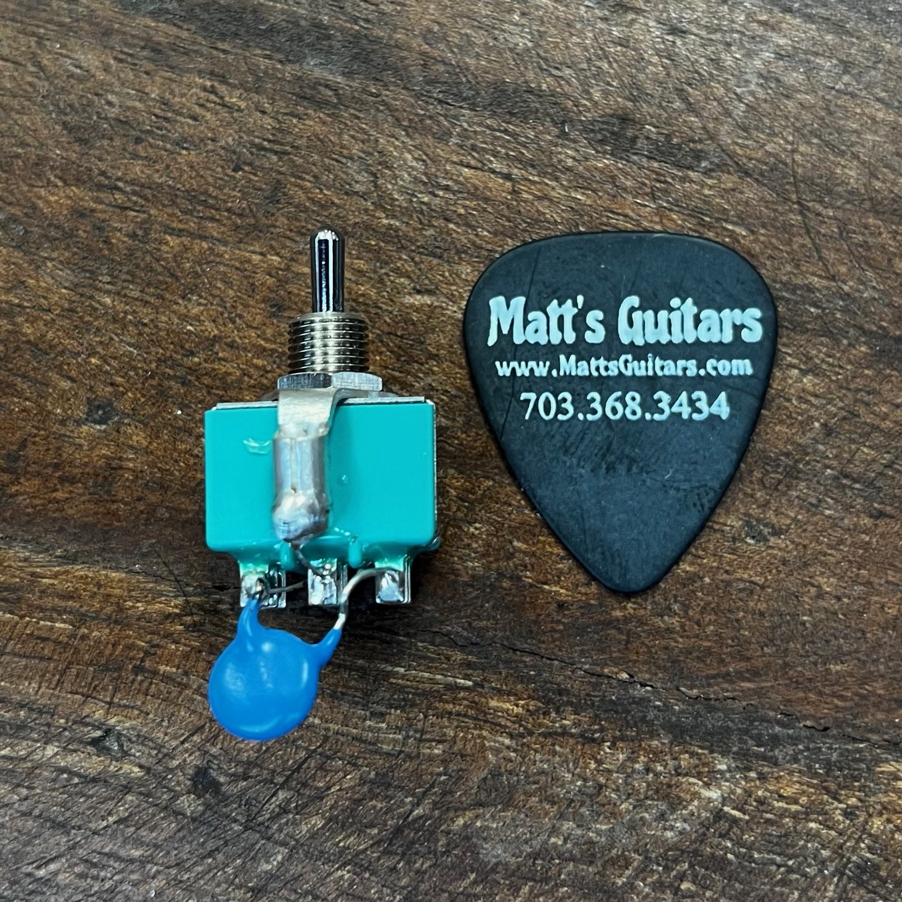 PRS Mini Toggle - 9 lug 3PDT with 220 pf Cap [USA Products] Special, C ...